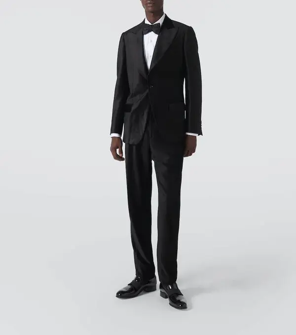 LARDINI Velvet Tuxedo Jacket