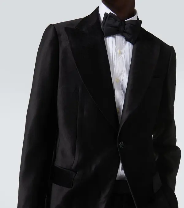 LARDINI Velvet Tuxedo Jacket