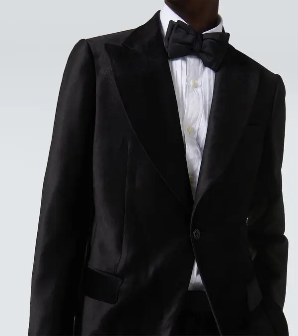 LARDINI Velvet Tuxedo Jacket