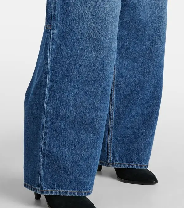 MARANT ETOILE Solene Wide-leg Jeans