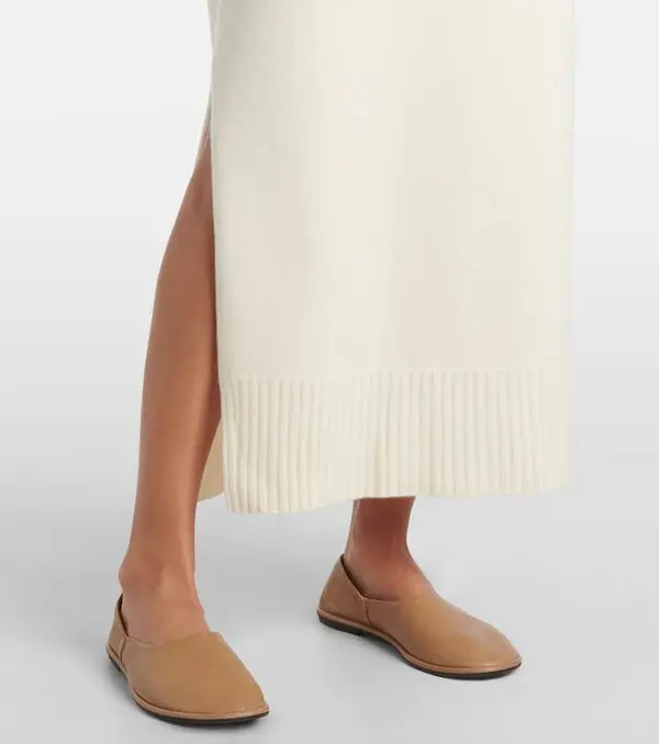 FFORME Ainsley Wool-blend Shift Dress - Beige