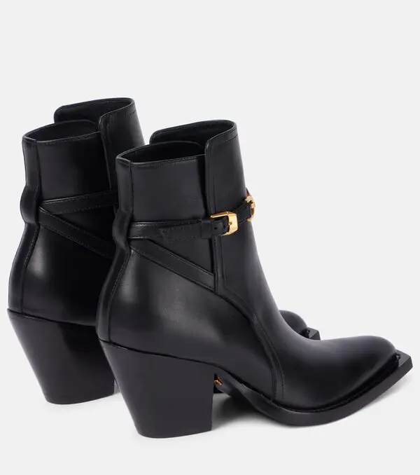 Versace Medusa '95 Leather Ankle Boots