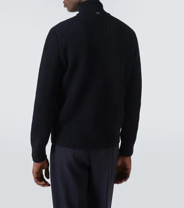 Herno Wool-trimmed Down Jacket
