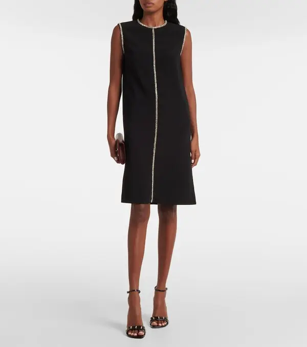 Sportmax Earry Embellished Mini Dress