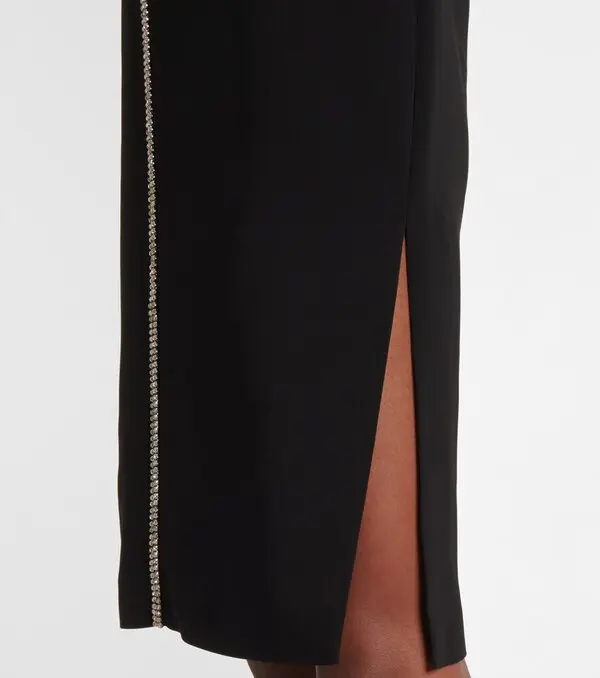 Sportmax Earry Embellished Mini Dress