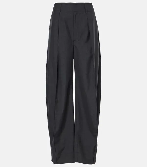 LEMAIRE Pleated Wide-leg Trousers