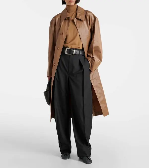 LEMAIRE Pleated Wide-leg Trousers