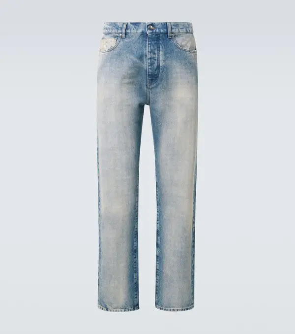 Amiri Ma Quad Cuff Straight Jeans
