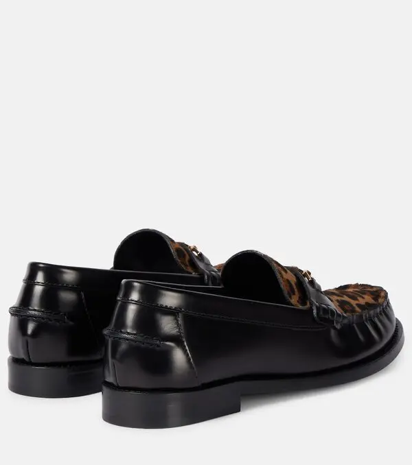 Versace Medusa '95 Leopard-print Loafers