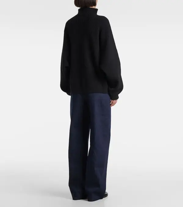 FFORME Kimm Cashmere-blend Mock Neck Sweater