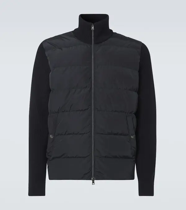 Herno Wool-trimmed Down Jacket