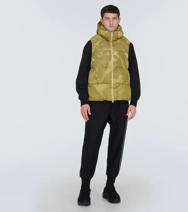 Y3 Trompe-l'oeil Down Vest