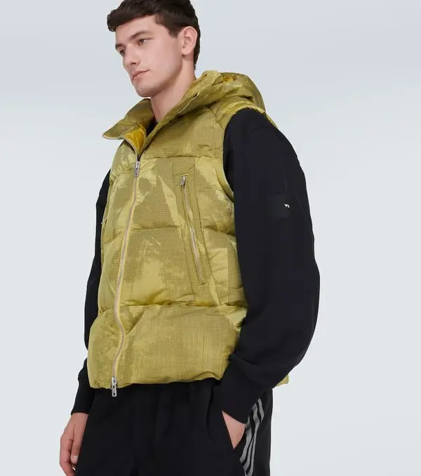 Y3 Trompe-l'oeil Down Vest