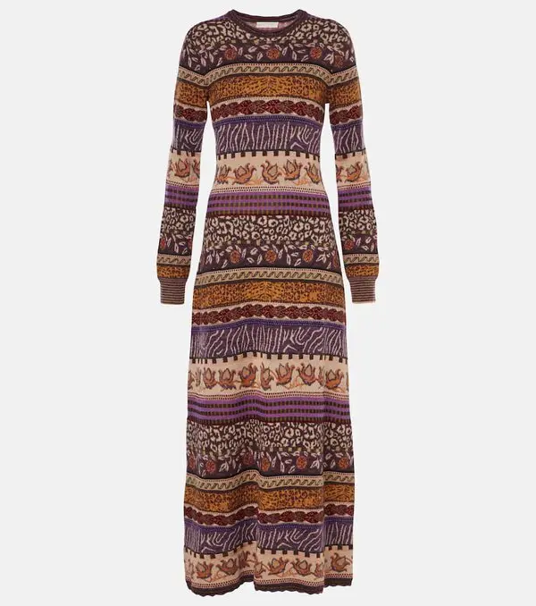 Ulla Johnson Paloma Jacquard Maxi Dress