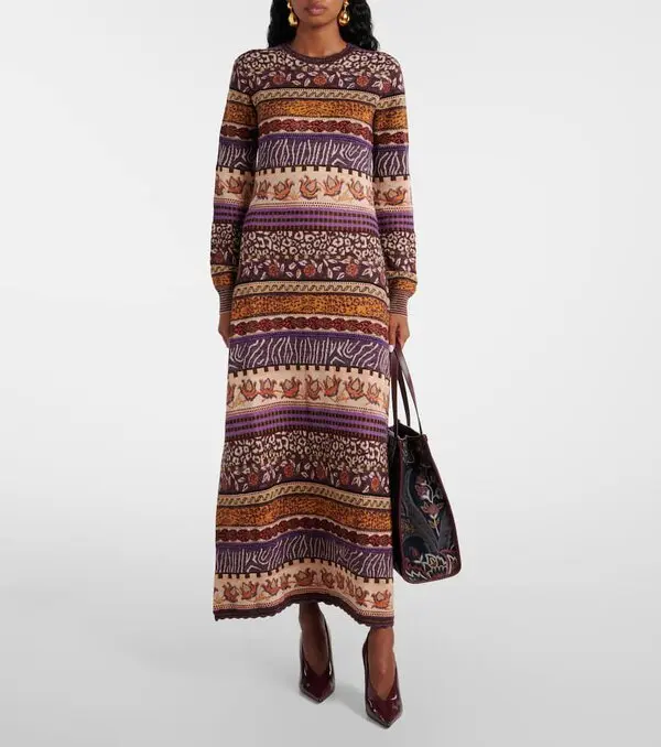 Ulla Johnson Paloma Jacquard Maxi Dress