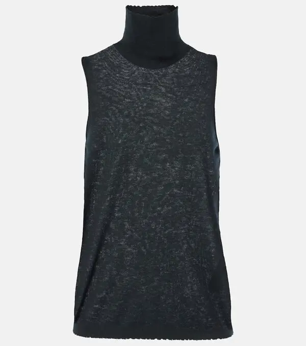 Dorothee Schumacher Delicate Statements Wool And Cashmere Top