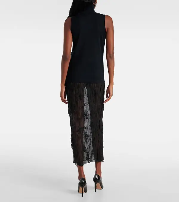 Dorothee Schumacher Delicate Statements Wool And Cashmere Top