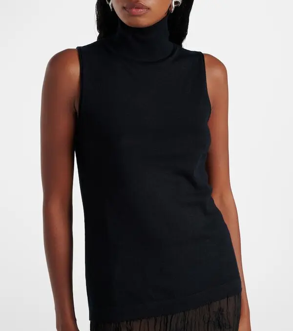 Dorothee Schumacher Delicate Statements Wool And Cashmere Top