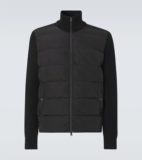 Herno Wool-trimmed Down Jacket