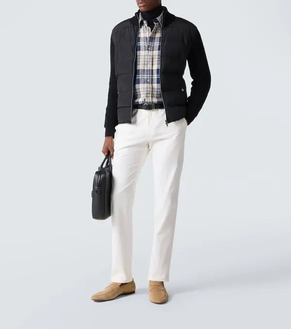 Herno Wool-trimmed Down Jacket