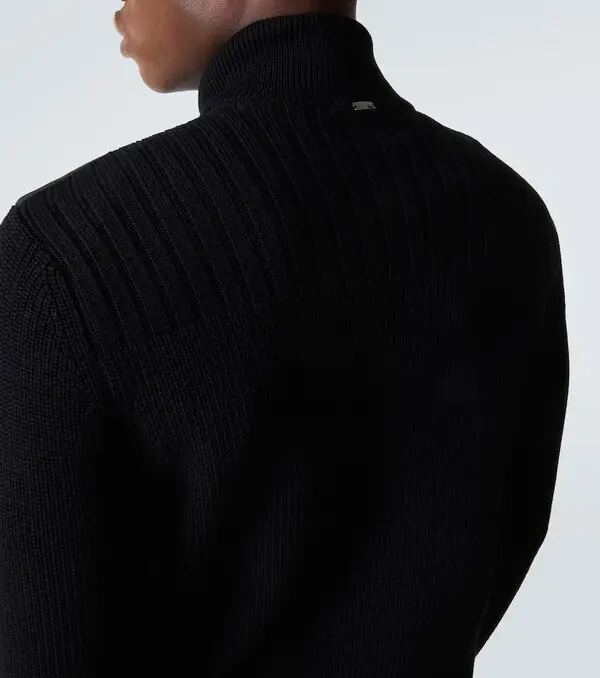 Herno Wool-trimmed Down Jacket