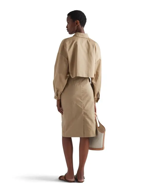 Prada Chino Blouson Jacket - Neutral