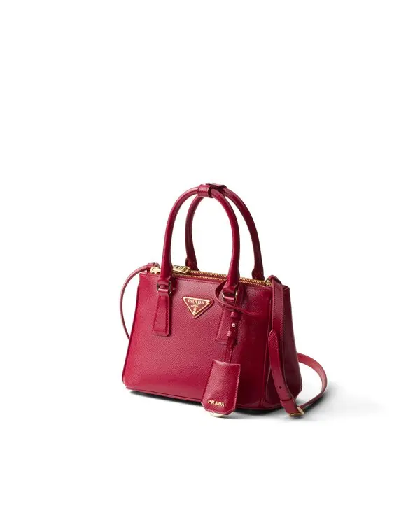 Prada Galleria Saffiano Mini-bag - Red
