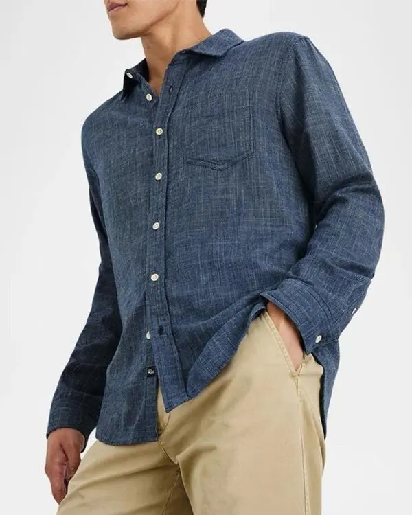 Rails Apos;s Wyatt Button-down Shirt - Navy Etch