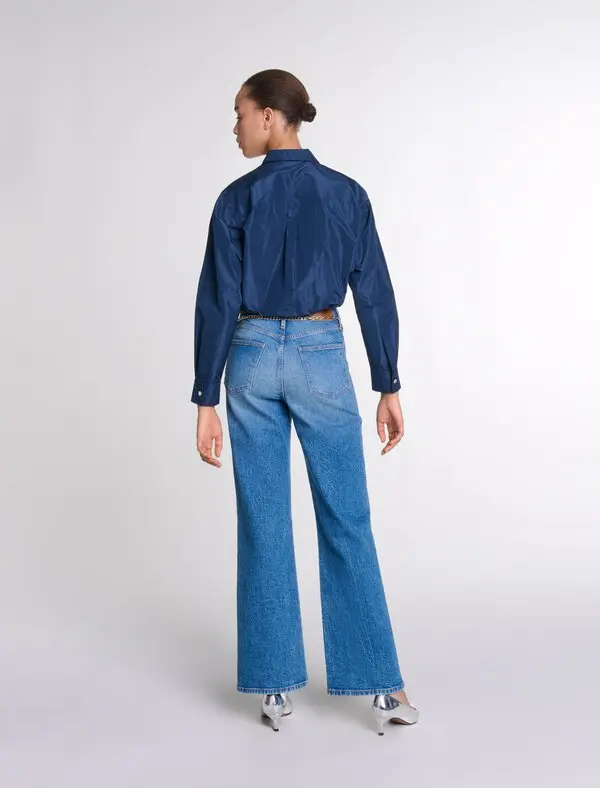 Maje Cropped Shirt