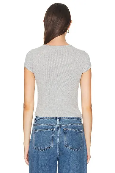 Sablyn Yael Ribbed Knit Tee