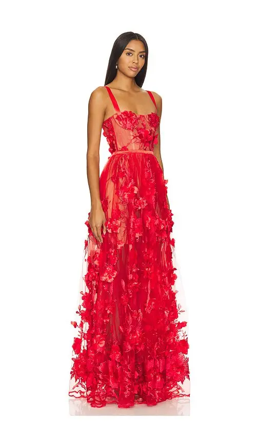 BRONX BANCO Anastasia Maxi Dress