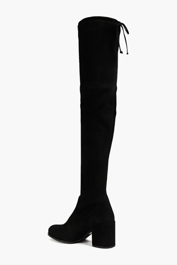 STUART WEITZMAN Stretch-suede Over-the-knee Boots