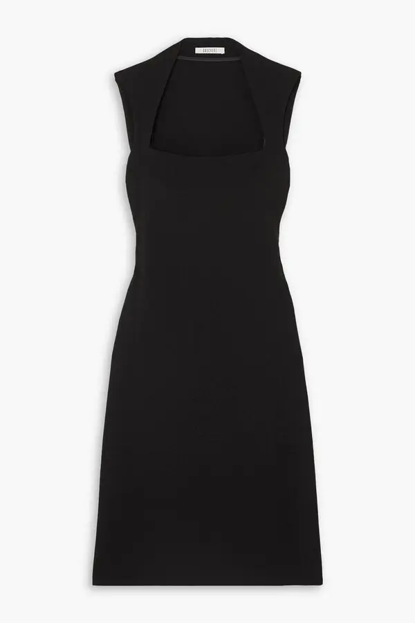 Gauchere Crepe Midi Dress