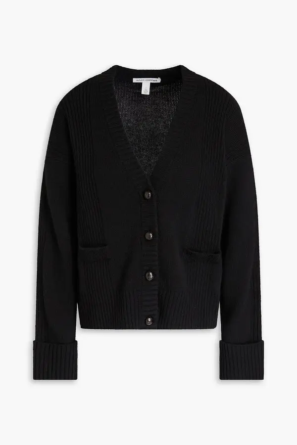Autumn Cashmere Ribbed Cashmere Cardigan