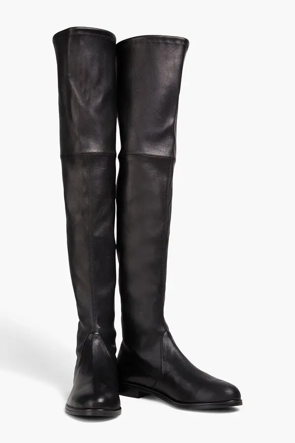 STUART WEITZMAN Leather Over-the-knee Boots