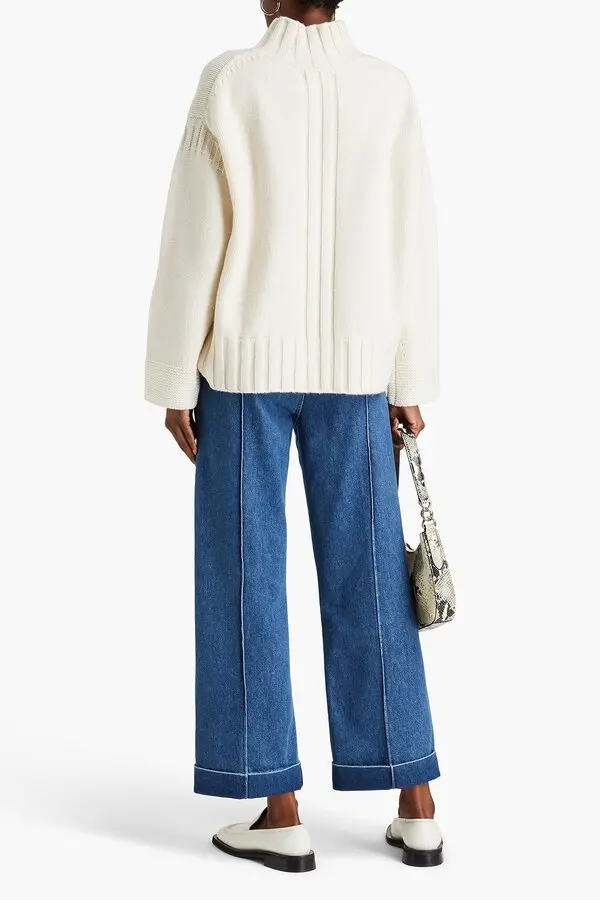 Chinti & Parker Wool Turtleneck Sweater
