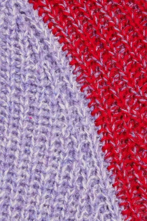 Autumn Cashmere Colorblock Turtleneck Sweater