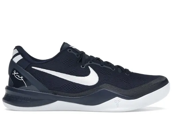 Nike Kobe Protro Basketball Sneakers - College Navy Blue/white