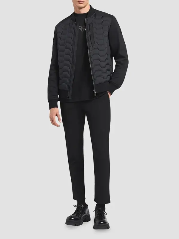 Moose Knuckles Granite Down Bomber Jacket