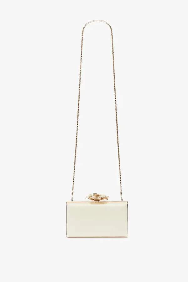 Victoria Beckham Frame Flower Minaudiere Bag