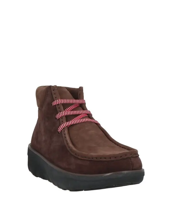 Fitflop Leather Ankle Boots - Brown