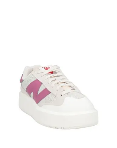 NEW BALANCE Leather Sneakers - White