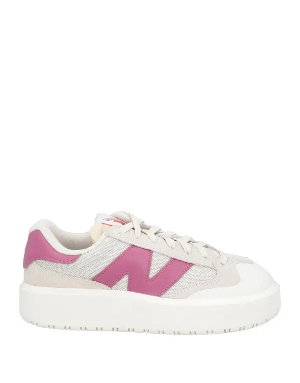 NEW BALANCE Leather Sneakers - White
