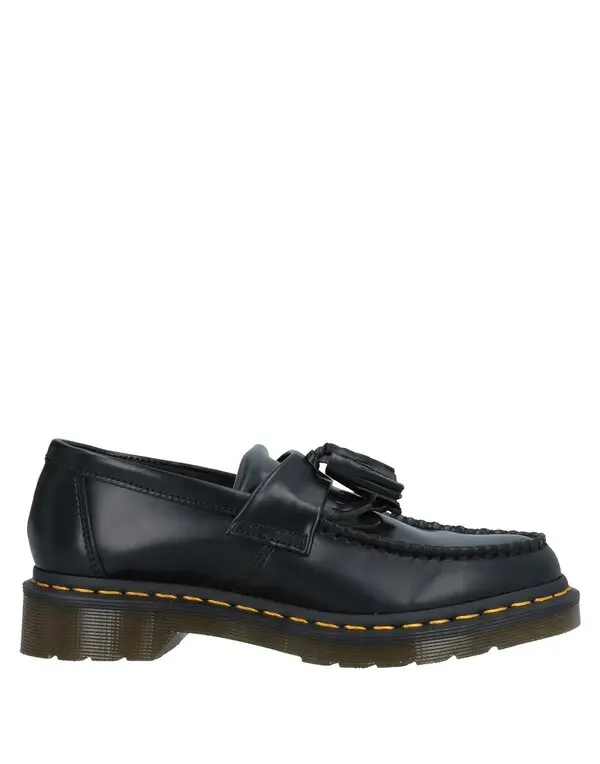 Dr. Martens Adrian Ys Smooth Leather Loafers With Tassels And Fringes