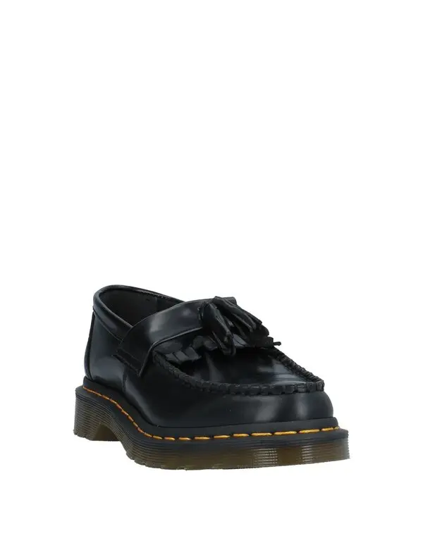 Dr. Martens Adrian Ys Smooth Leather Loafers With Tassels And Fringes
