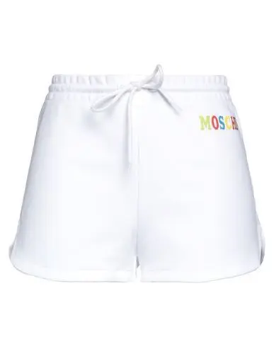 Moschino Organic Cotton Athletic Shorts - White