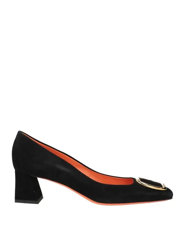 Santoni Leather Pumps - Black