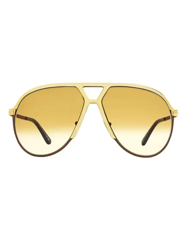 TOM FORD Xavier Oversize Tf1060 Sunglasses Sunglasses Size Metal