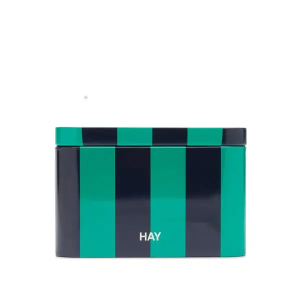 HAY Tin Container - Green/dark Blue