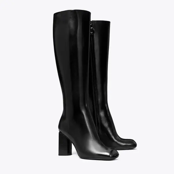Tory Burch Twisted Knee-high Boot - Perfect Black